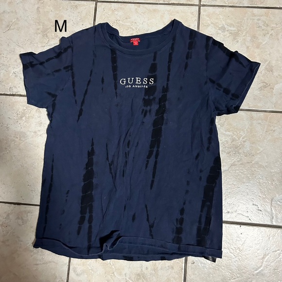 Guess | Tops | Blue Guess Tee | Poshmark
